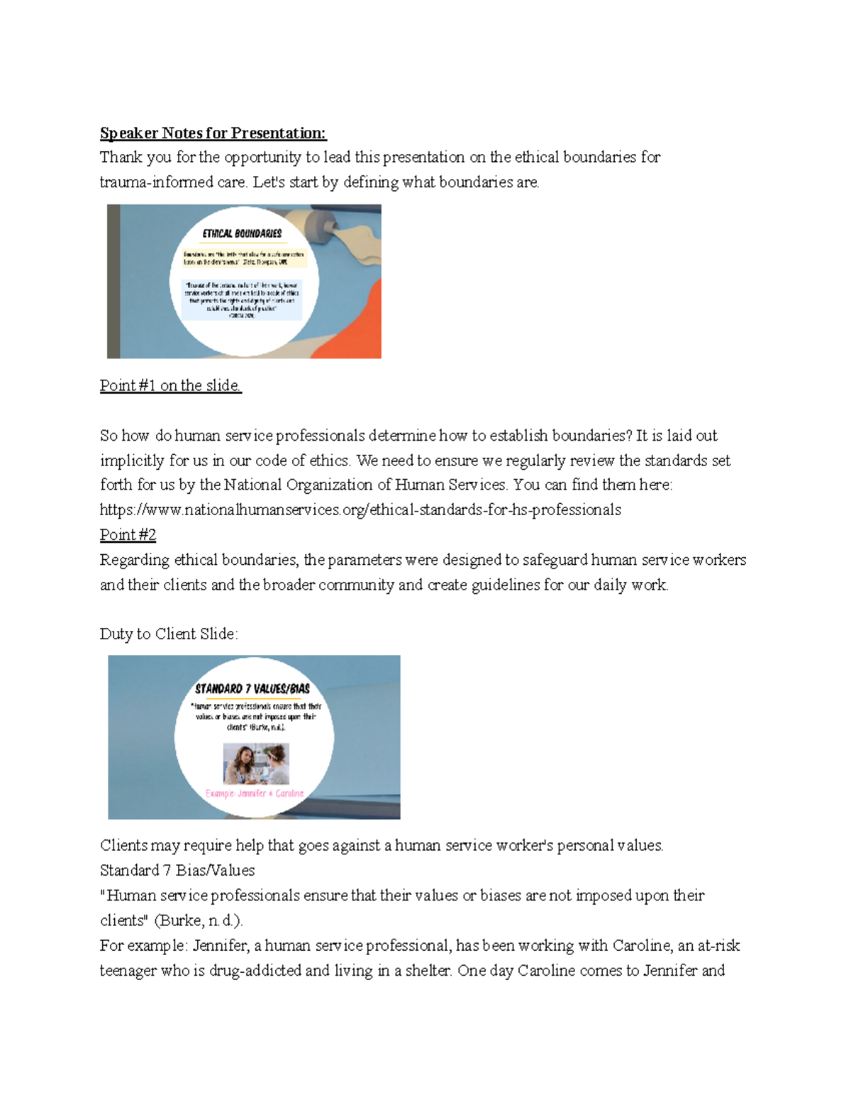 220speakernotes - speaker notes for prezi presentation HSE 220 visual ...