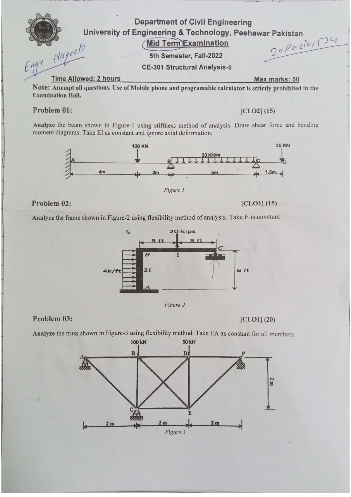 MID TERM papers 2022 - Civil Engineering Materials - Studocu