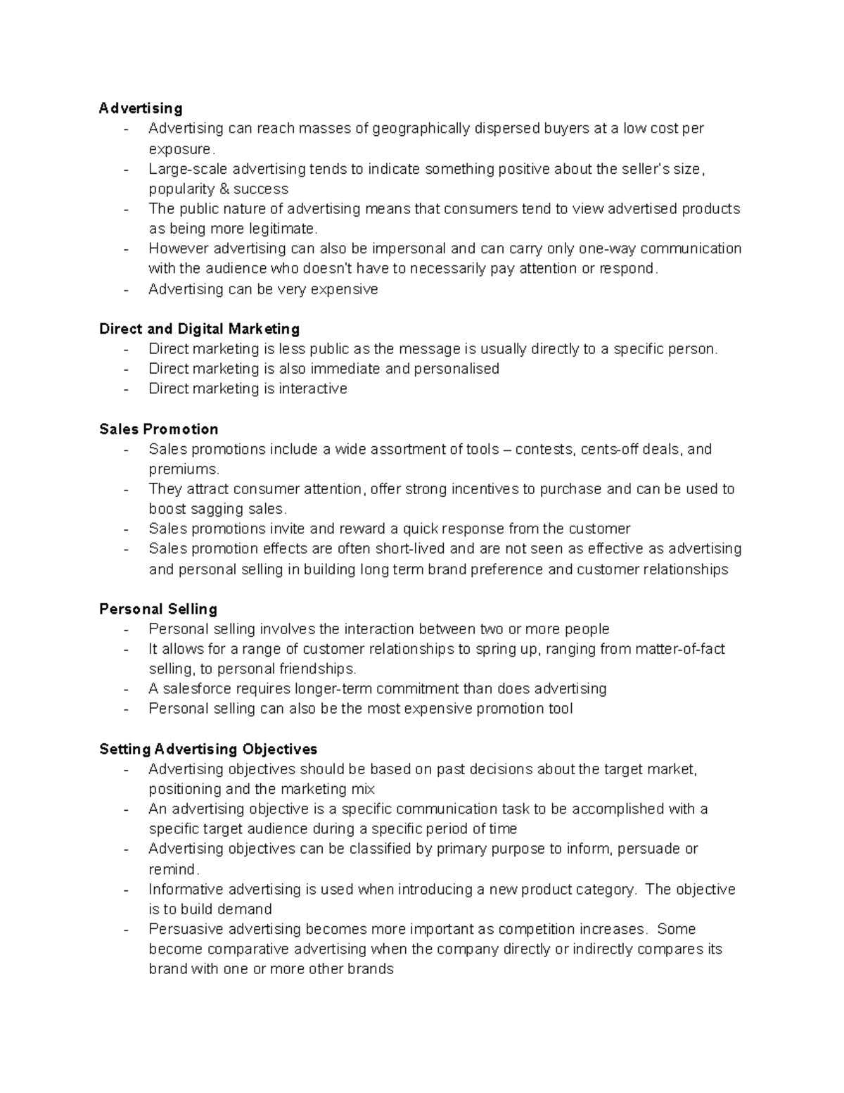 Communicating Customer Value, Advertising &PR - Advertising ...