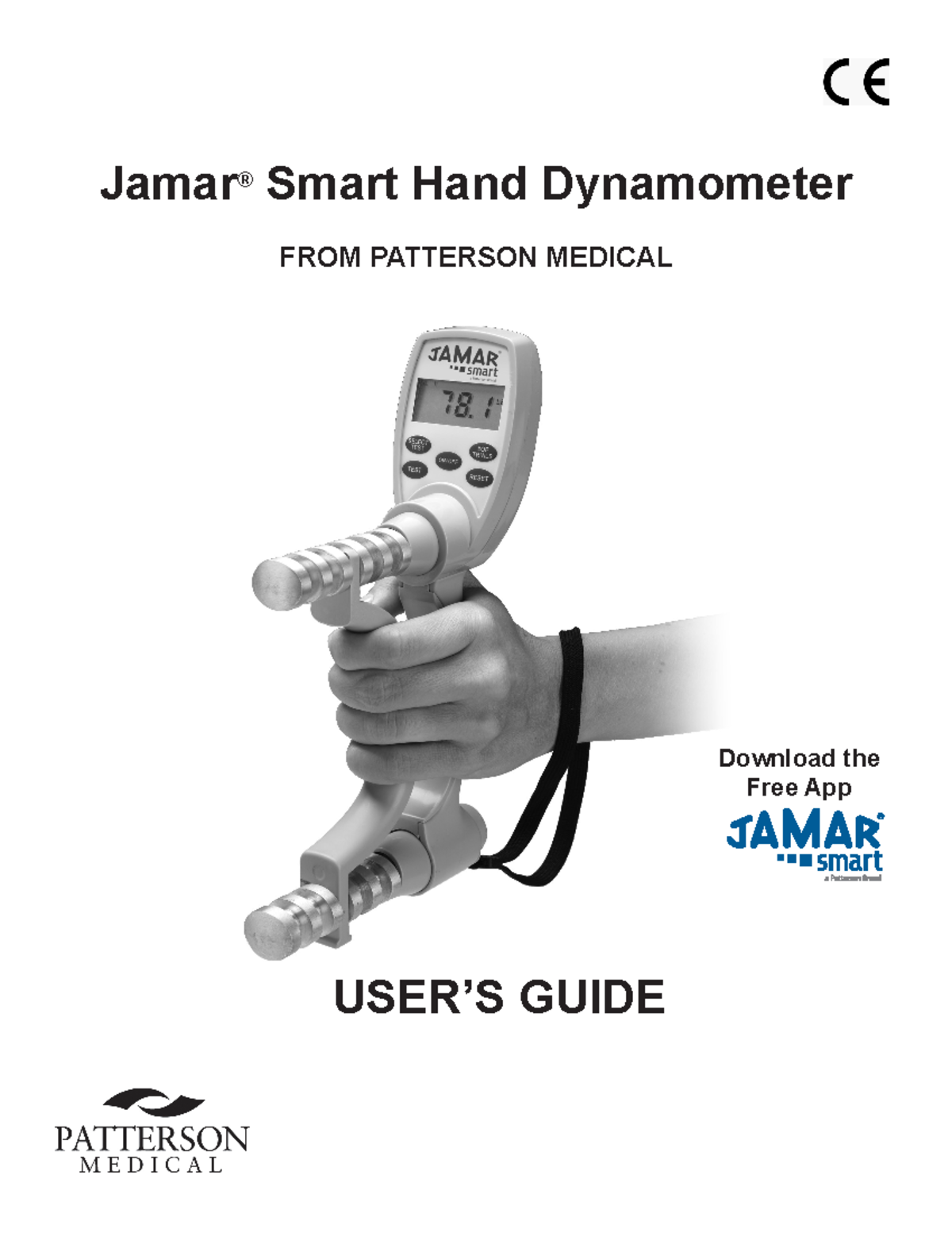 Jamar Smart Hand Dynamometer Manual - Jamar ® Smart Hand Dynamometer ...