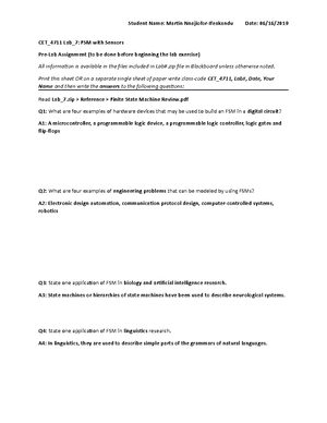 Lab 3 Pre-Lab Assignment - Student Name: ________________________ Date: ____________ CET_4711 ...