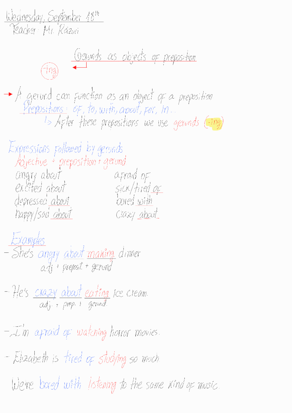 Gerunds as object of preposition 240918 213559 - Wednesday, September ...