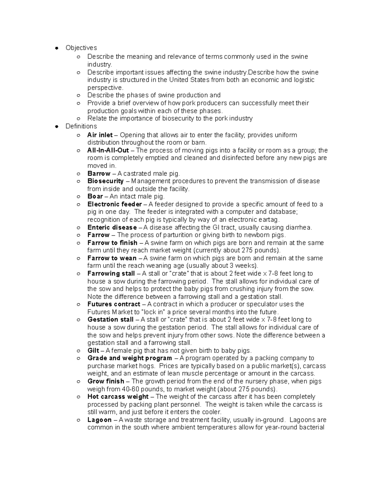 Module 5 - MOd5 - Objectives Describe the meaning and relevance of ...