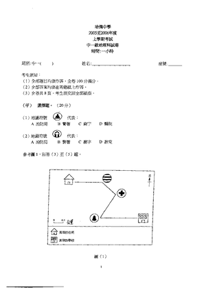 2018-19 HYE S1 Is Q 2 - F1 science exam paper - Queen’s College Half ...