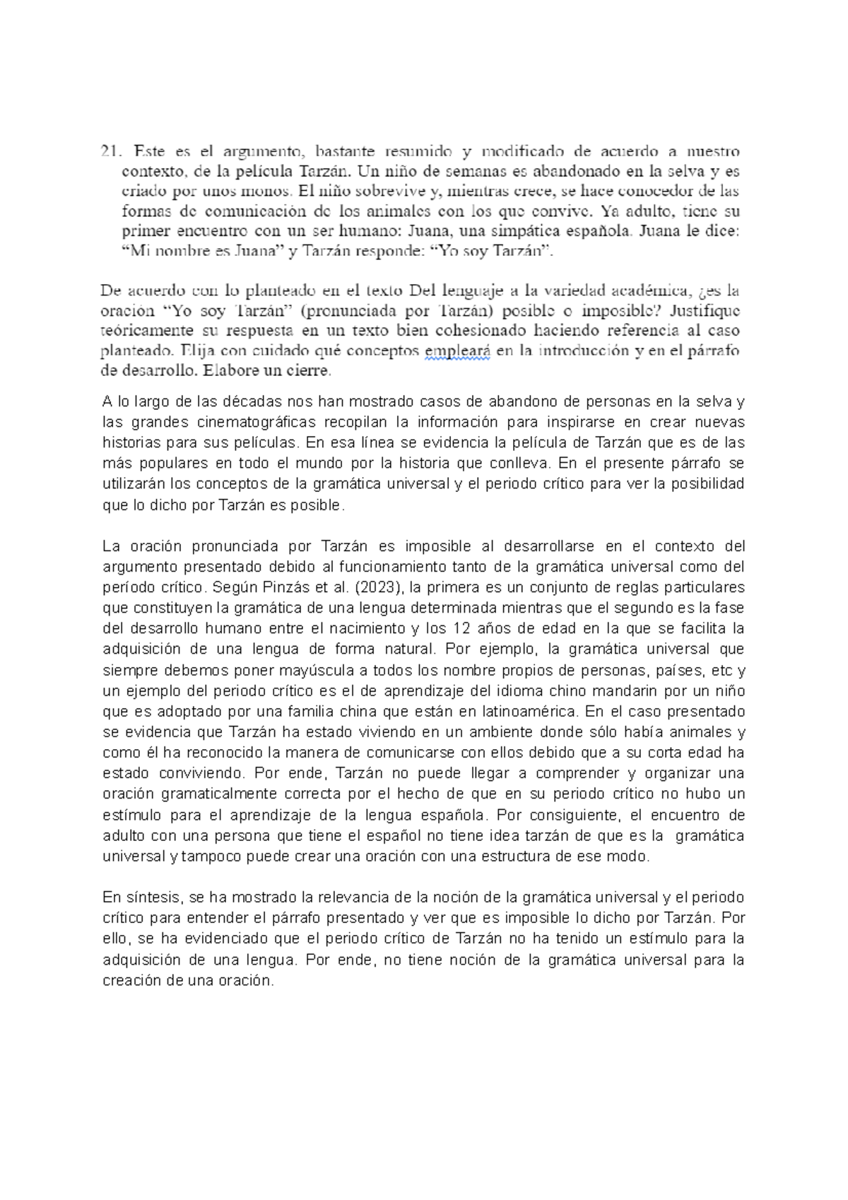 Prueba 1 - dqwd - A lo largo de las décadas nos han mostrado casos de ...