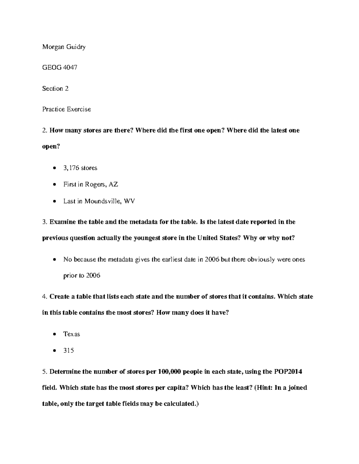 Morgan Guidry HW 7 Practice Exercise - Morgan Guidry GEOG 4047 Section ...
