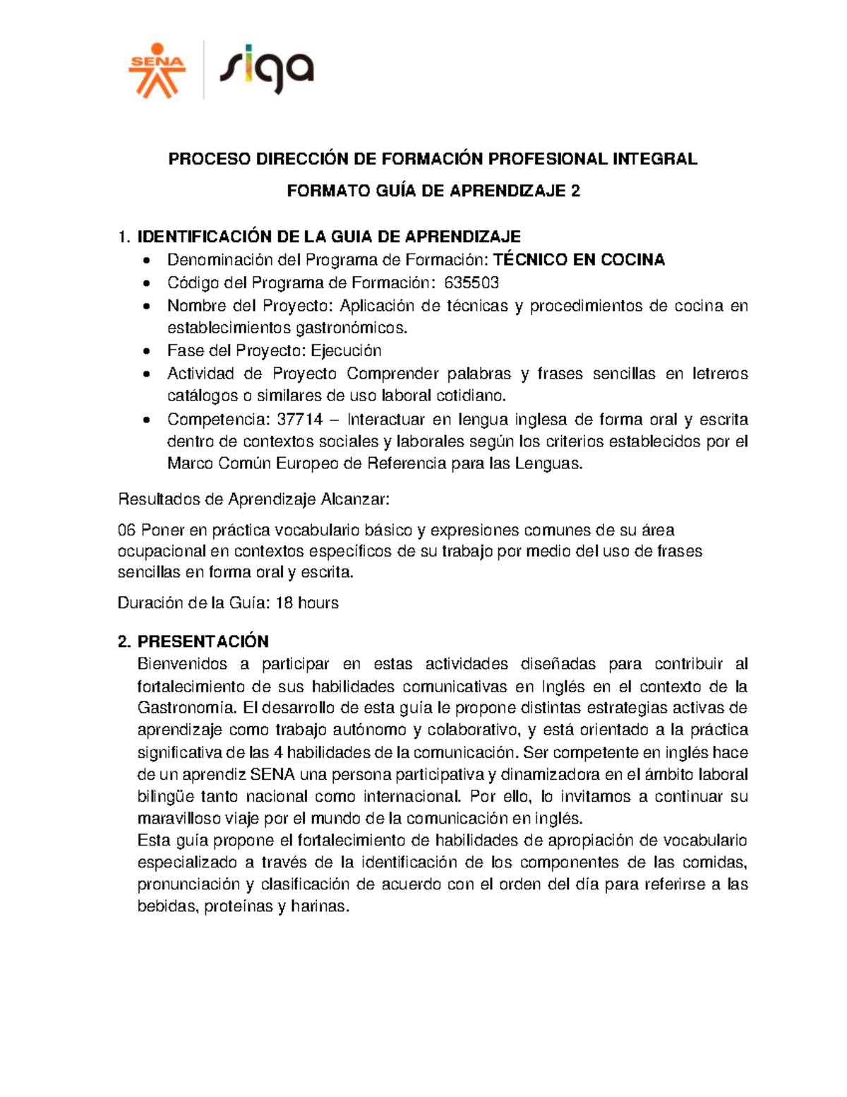 Kitchen Apprentice Guide 2 - PROCESO DIRECCIÓN DE FORMACIÓN PROFESIONAL ...