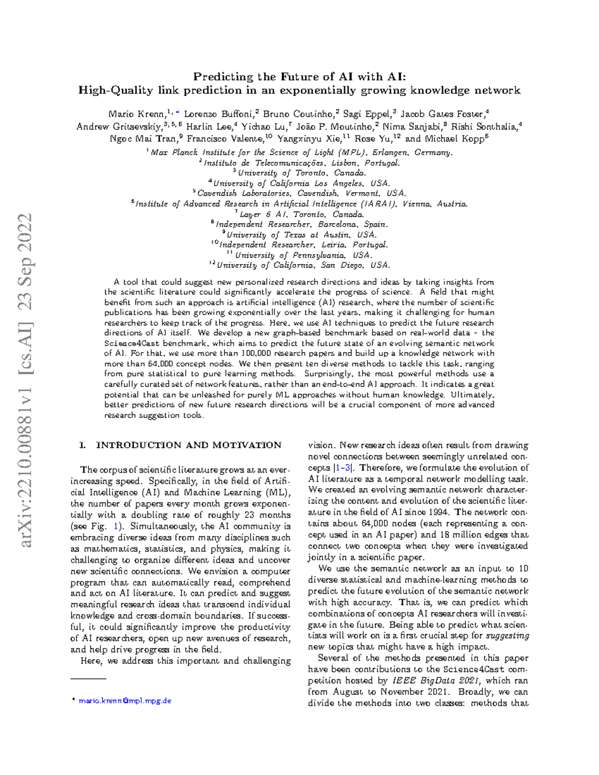 Paper 2 - sodmserrtrto - Predicting the Future of AI with AI: High ...