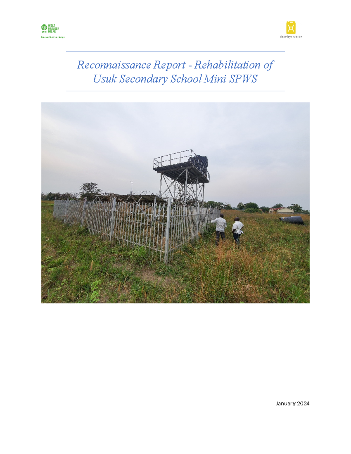 Reconnaissance Report Usuk - Reconnaissance Report - Rehabilitation of ...