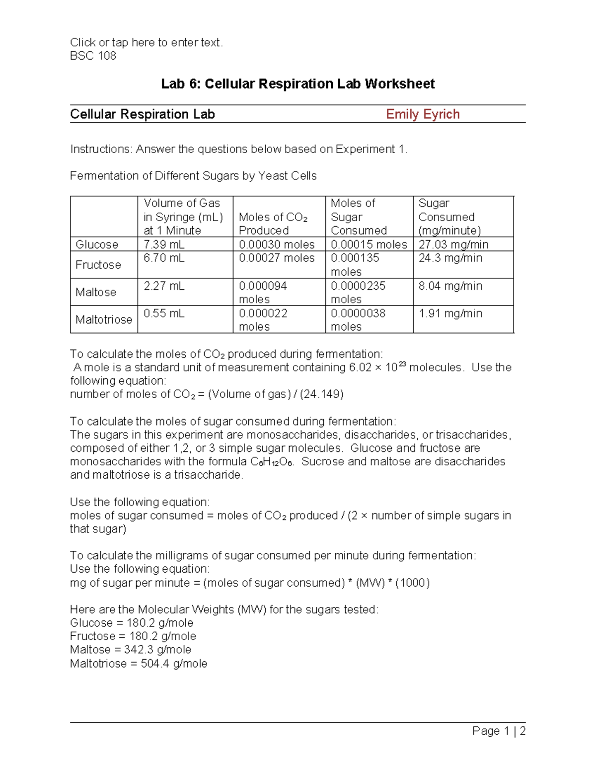 Lab-6-Cellular-Respiration-Worksheet EE - Click or tap here to enter ...