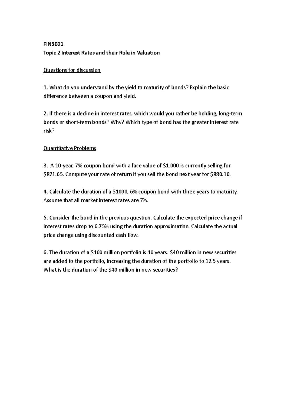 02 Tutorial Questions ...