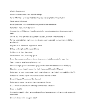 III-8 Assisting the Family - Module 8 – Assisting the Family, Growth ...