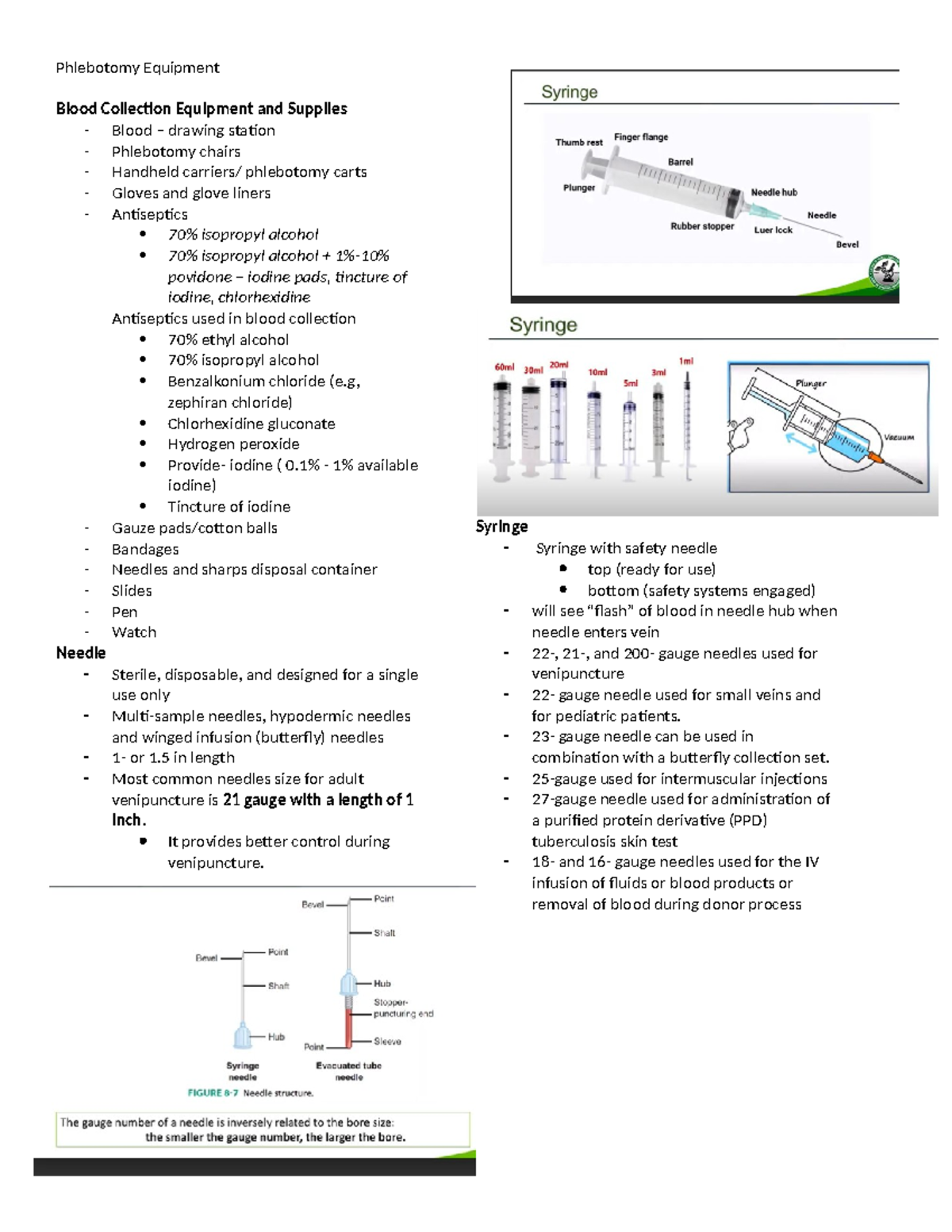 Inventory OF Phlebotomy (LAB) - Phlebotomy Equipment Blood Collection ...