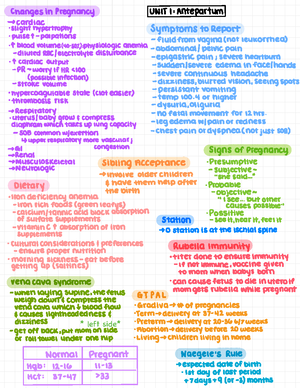 Newborn - OB/Peds - Transition of Extrauterine Life: Periods of Reactivity First period of - Studocu