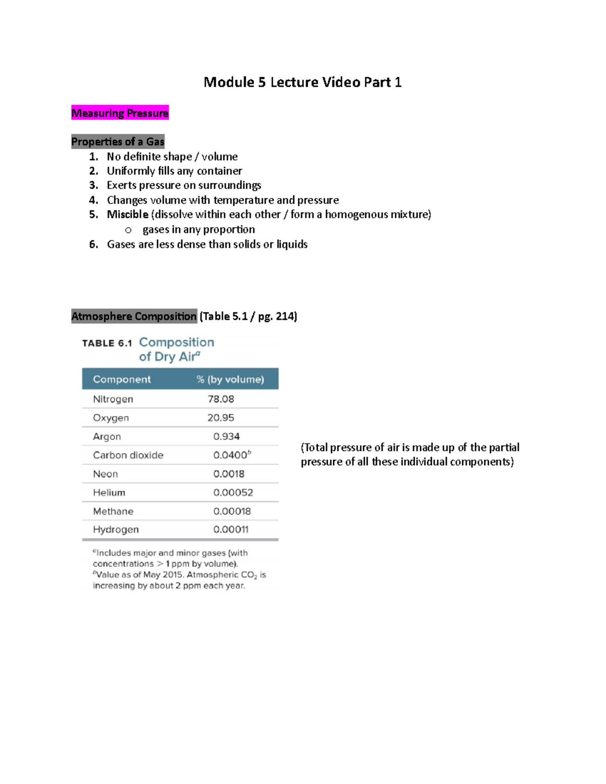 Module 5 Lecture Video Part 1 - Module 5 Lecture Video Part 1 Measuring ...