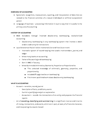 [ACCT 101] Introduction To Accounting - Fundamentals of Accounting ...