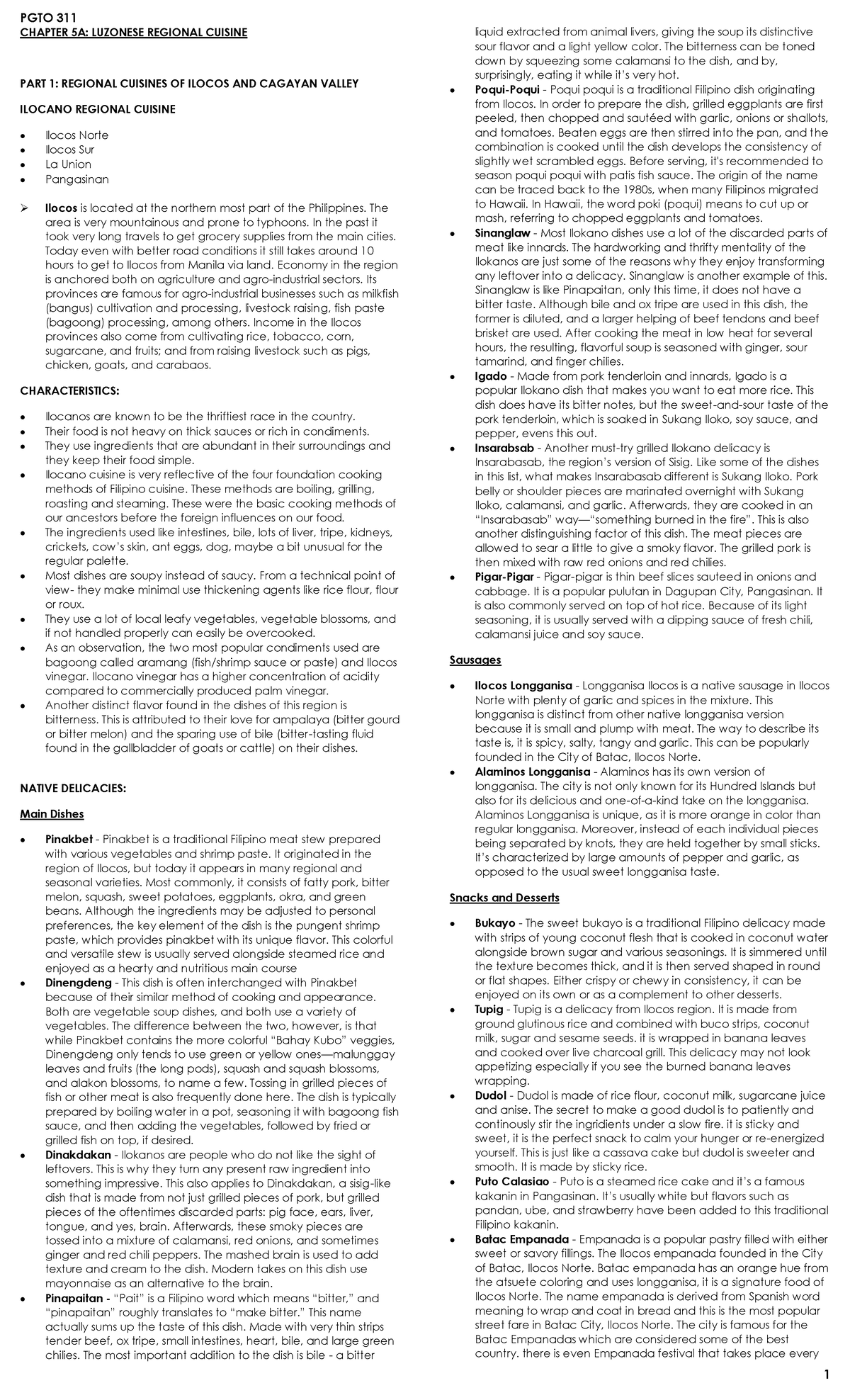 PGTO311- Midterms - good luck - Philippine Gastronomical Tourism - OLFU ...