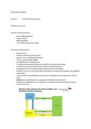 Tutorial 3 - tangible non-current assets - CORPORATE ACCOUNTING TUTORIAL 3 Assets Property ...