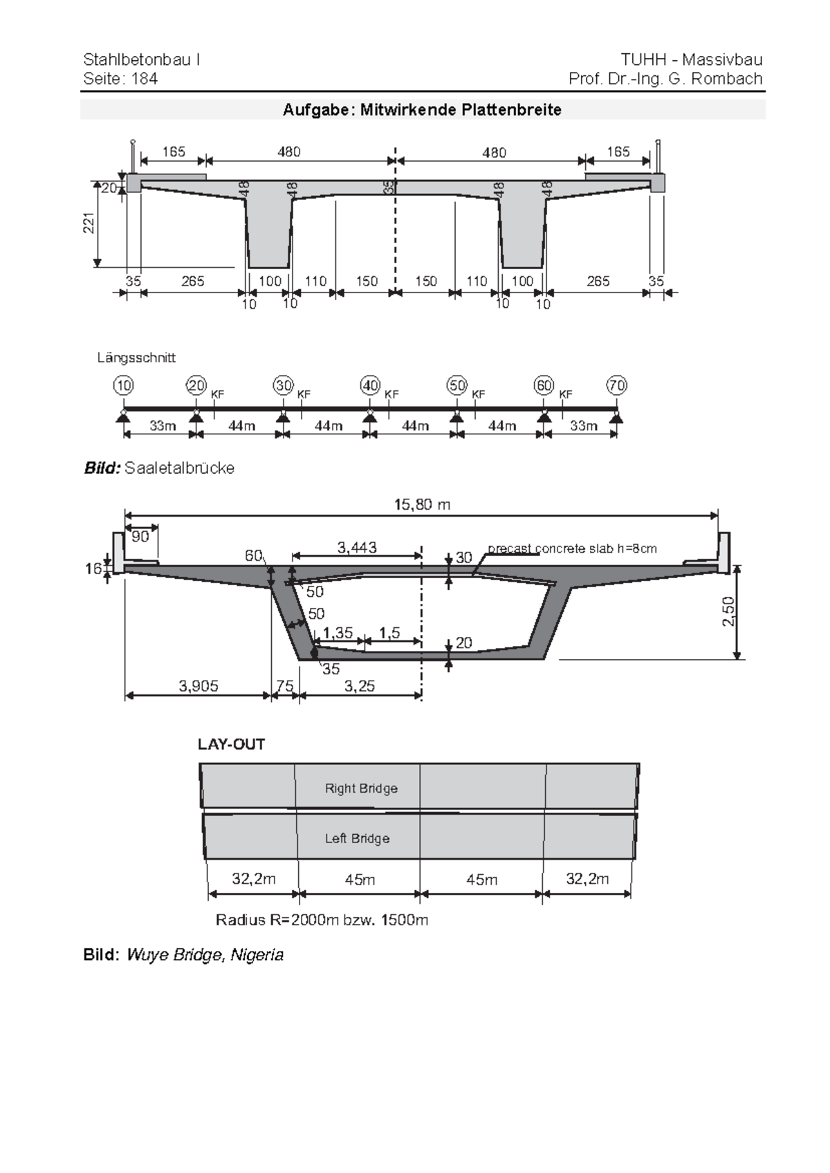 Übung-Plattenbalken-2020 - Stahlbetonbau I TUHH - Massivbau Seite: 184 ...