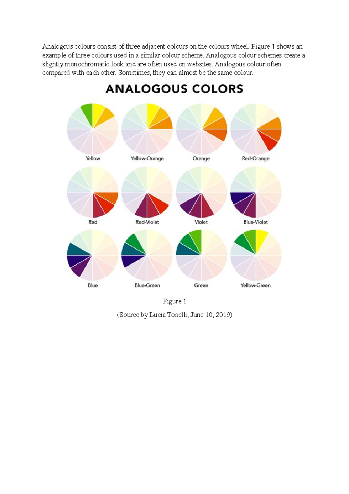Colour scheme in multimedia design - Analogous colours consist of three ...
