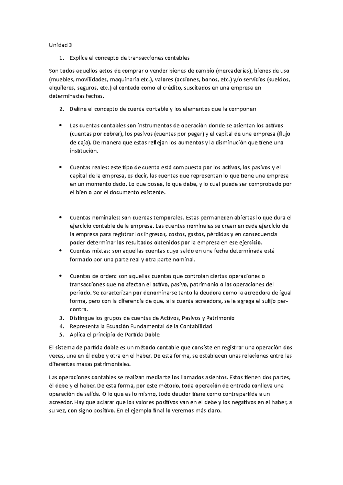 Unidad 3 - Unidad 3 Explica el concepto de transacciones contables Son ... Unidad 3 - Unidad 3 Explica el concepto de transacciones contables Son ...