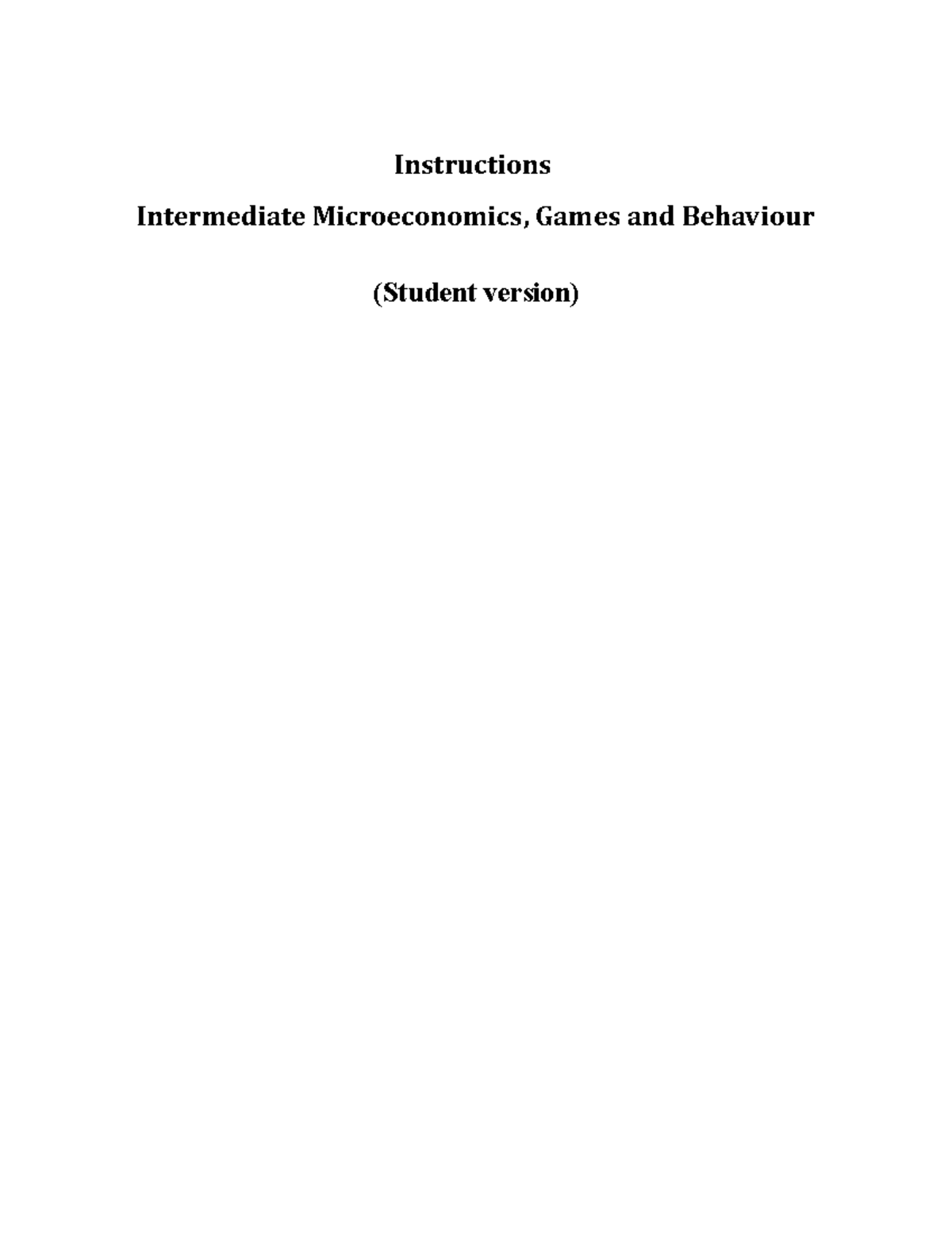 Instruction VMIE week1 4 Instructions Intermediate Microeconomics instruction-vmie-week1-4-instructions-intermediate-microeconomics