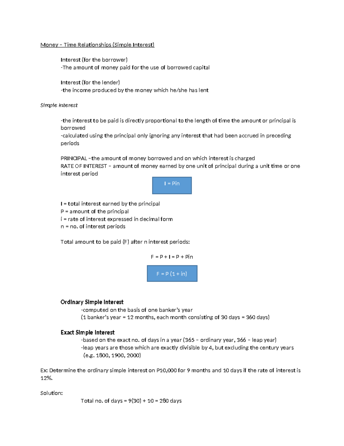 2-money-time-relationships-simple-interest - Money – Time Relationships ...