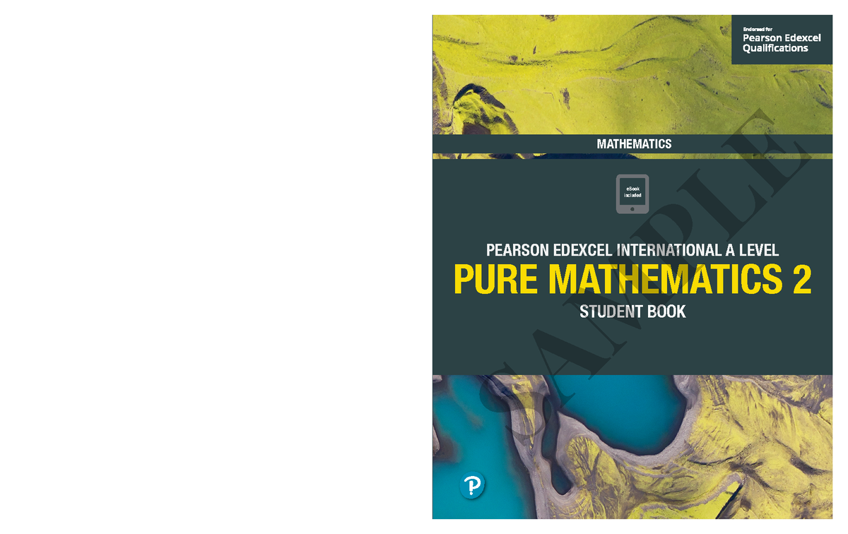 I AL Pure Maths 2 SB - eBook included PEARSON EDEXCEL INTERNATIONAL A ...