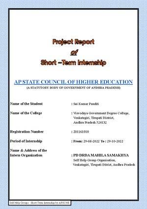 CSP Project Report( NSRK) - WATER SUPPLY CHALLENGES IN RURAL AREAS ...