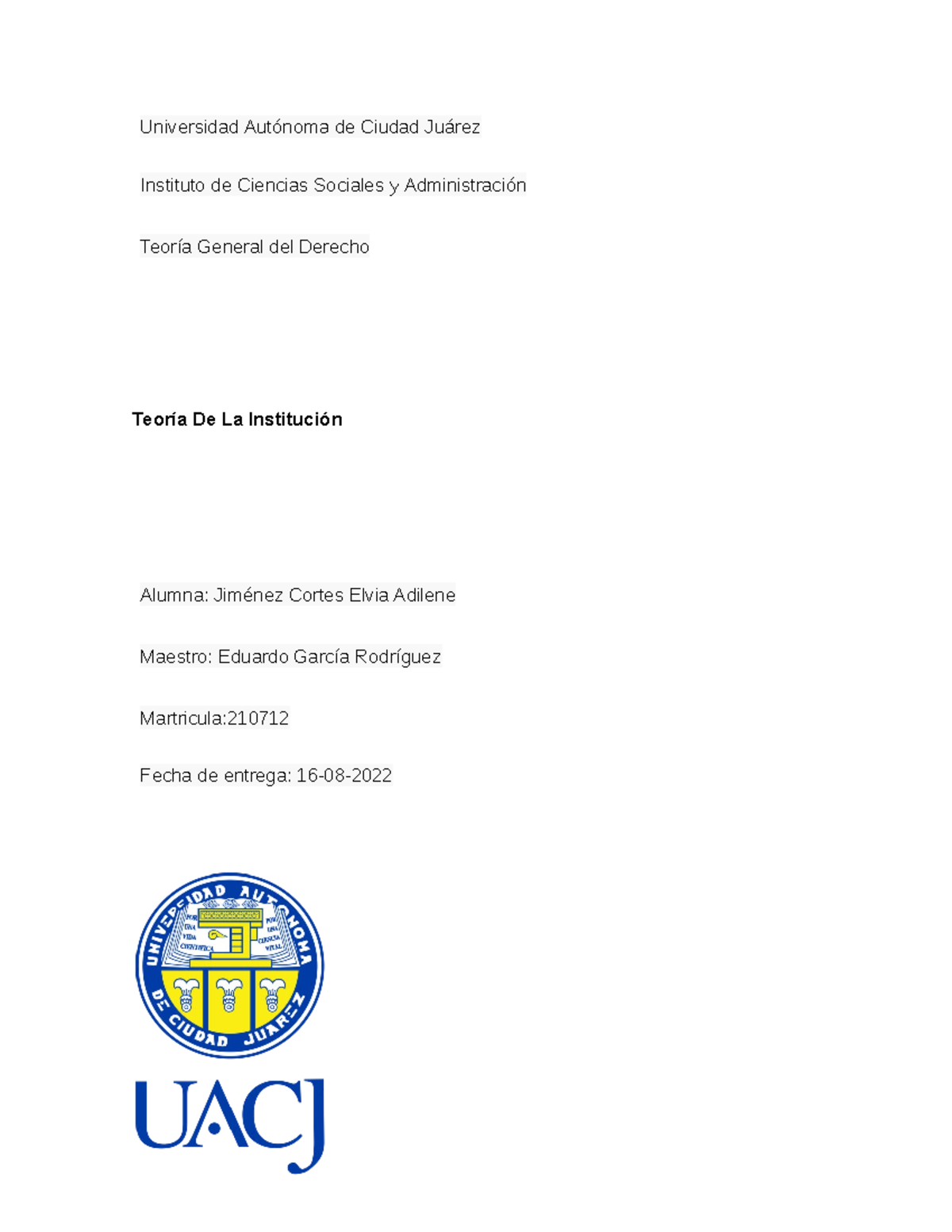 Universidad Autónoma de Ciudad Juárez - Universidad Autónoma de Ciudad ...