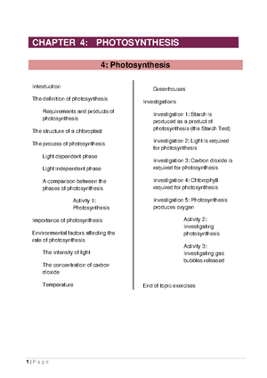 Life Sciences Grade 11 Chapter 1 Biodiversity and classification of ...