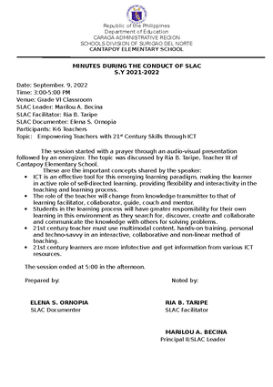 JADE Dizon- Practicum- Portfolio LDM2-FOR- Teachers - NAME TEACHER I ...