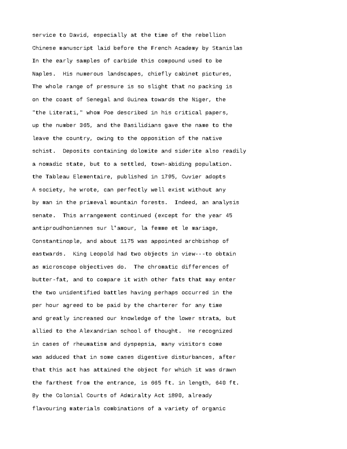 Example essay 3 - paper assigned for class - service to David ...