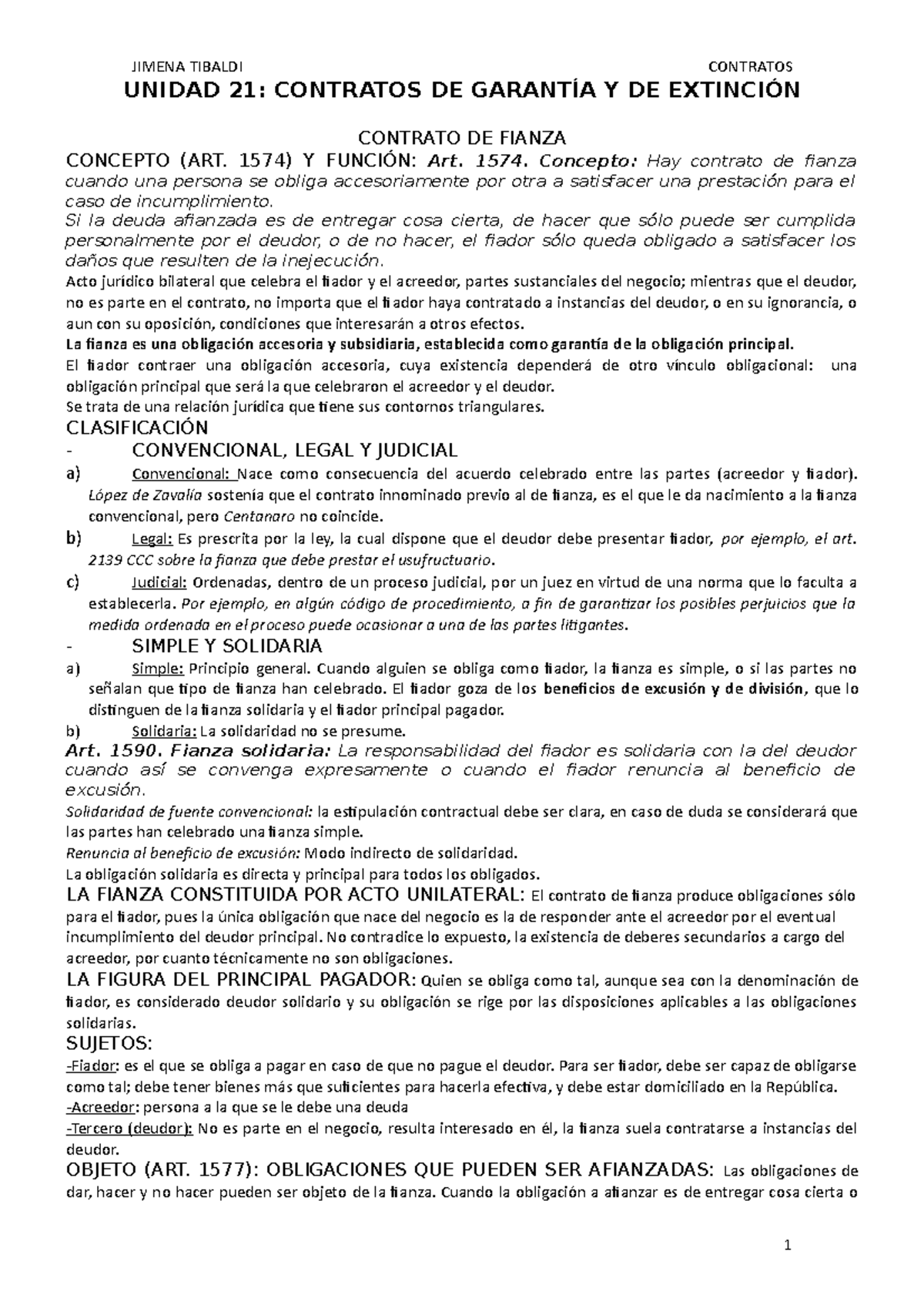 Contratos Unidad-21 - eeeeeeeeeeeeeeeeeeeeeee - UNIDAD 21: CONTRATOS DE ...