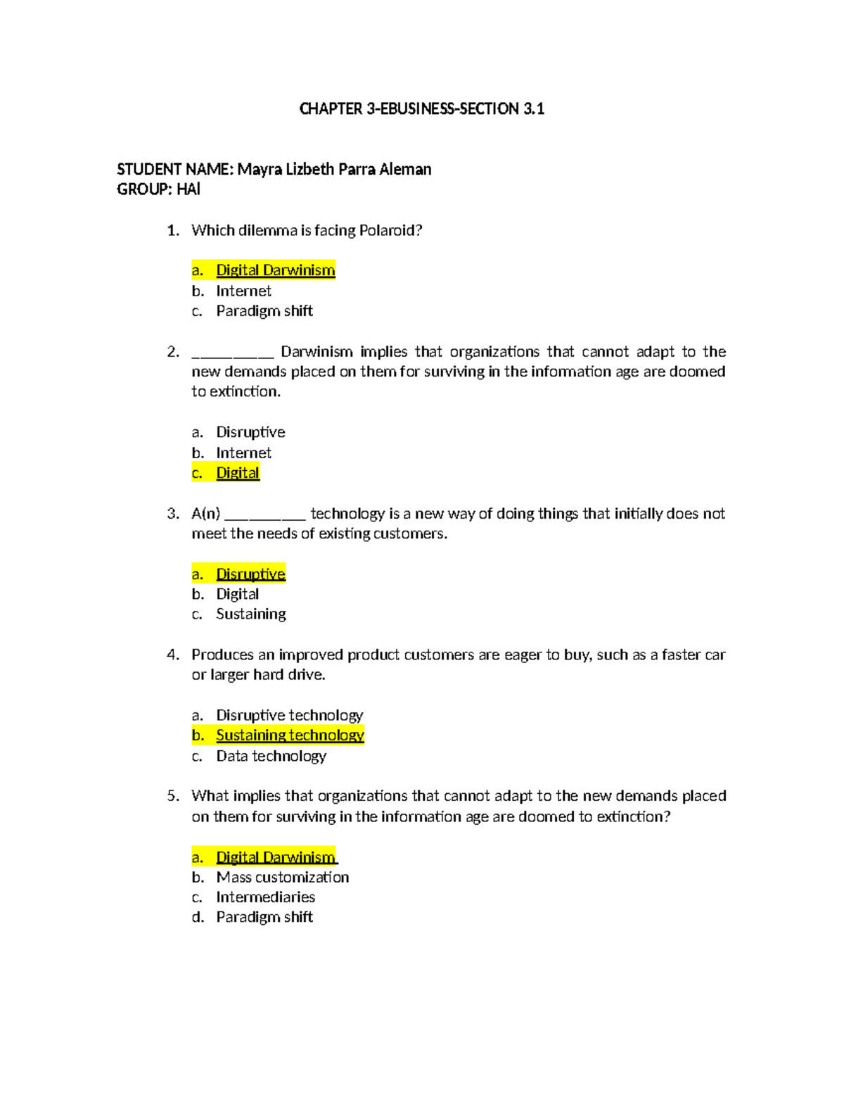 Chapter 3- Ebusiness- Section 3 - CHAPTER 3-EBUSINESS-SECTION 3 ...