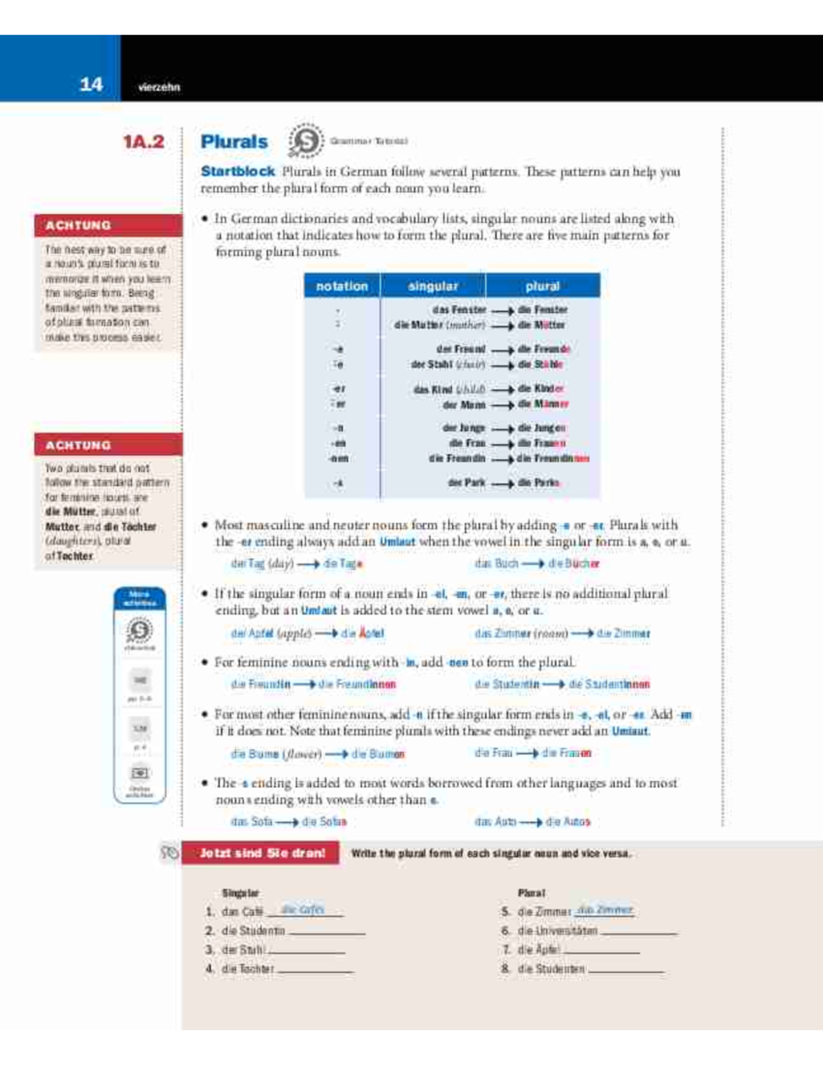Sag Mal Textbook - GERM 100 - Studocu