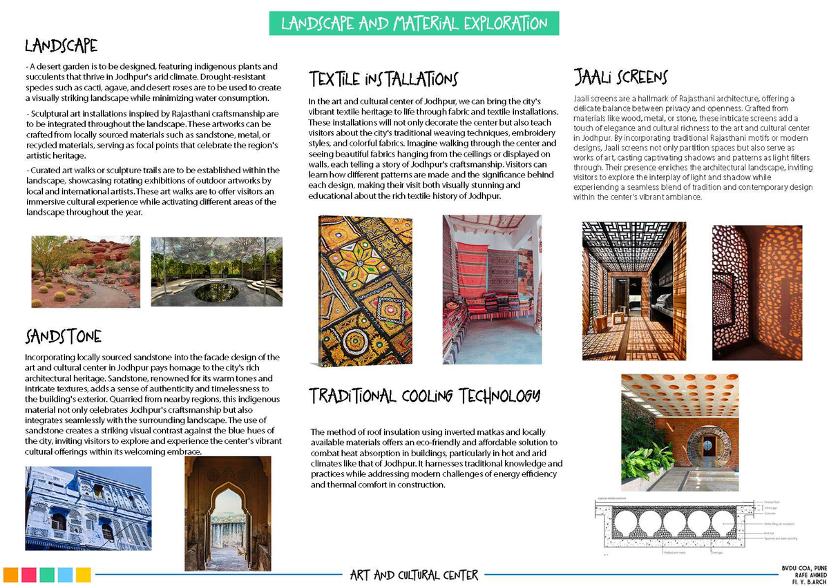 18 Materail Exploration - computer design and arch - Studocu