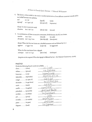 French HW #5 - practice - FRE 4341 - Baylor University - Studocu