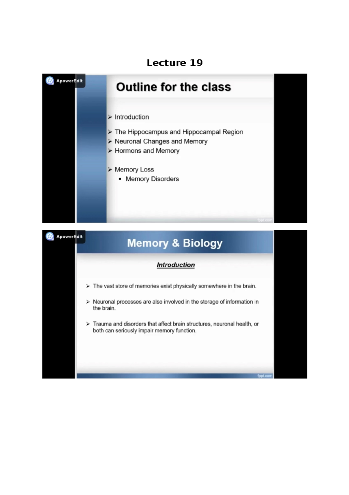 Lecture 191 - sild - Lecture - Studocu