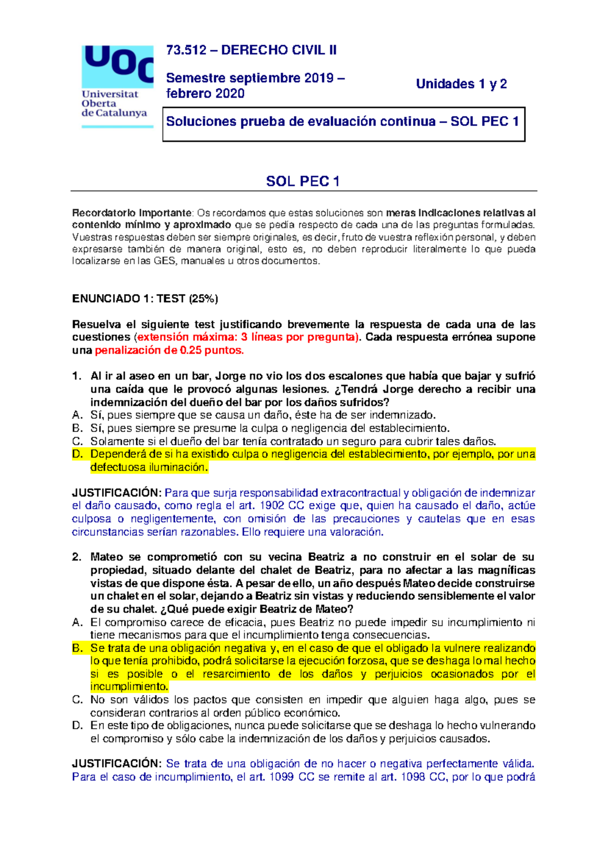 73.512 Solpec 1 2019-1 - PEC1 Derecho Civil 1 - Warning: Popup annotation has a missing or ...