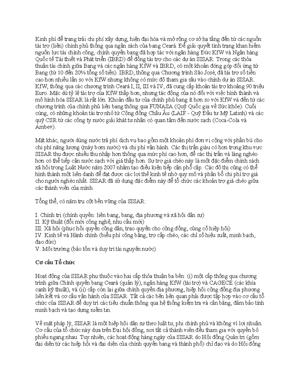 Case study - PTBV - Kinh phí để trang trải chi phí xây dựng, hiện đại ...