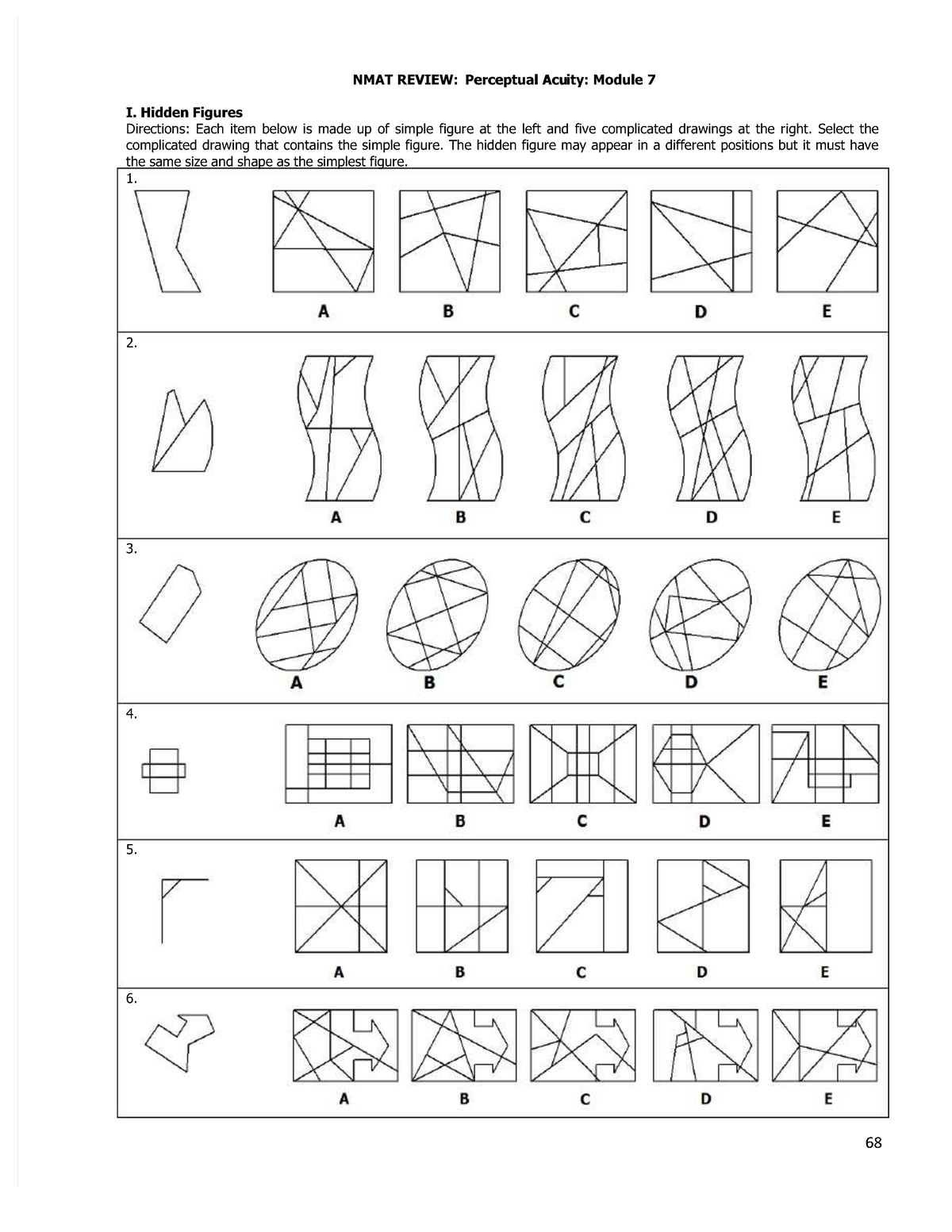 9 NMAT questions - NMAT questionnaire - NMAT REVIEW:NMAT REVIEW ...