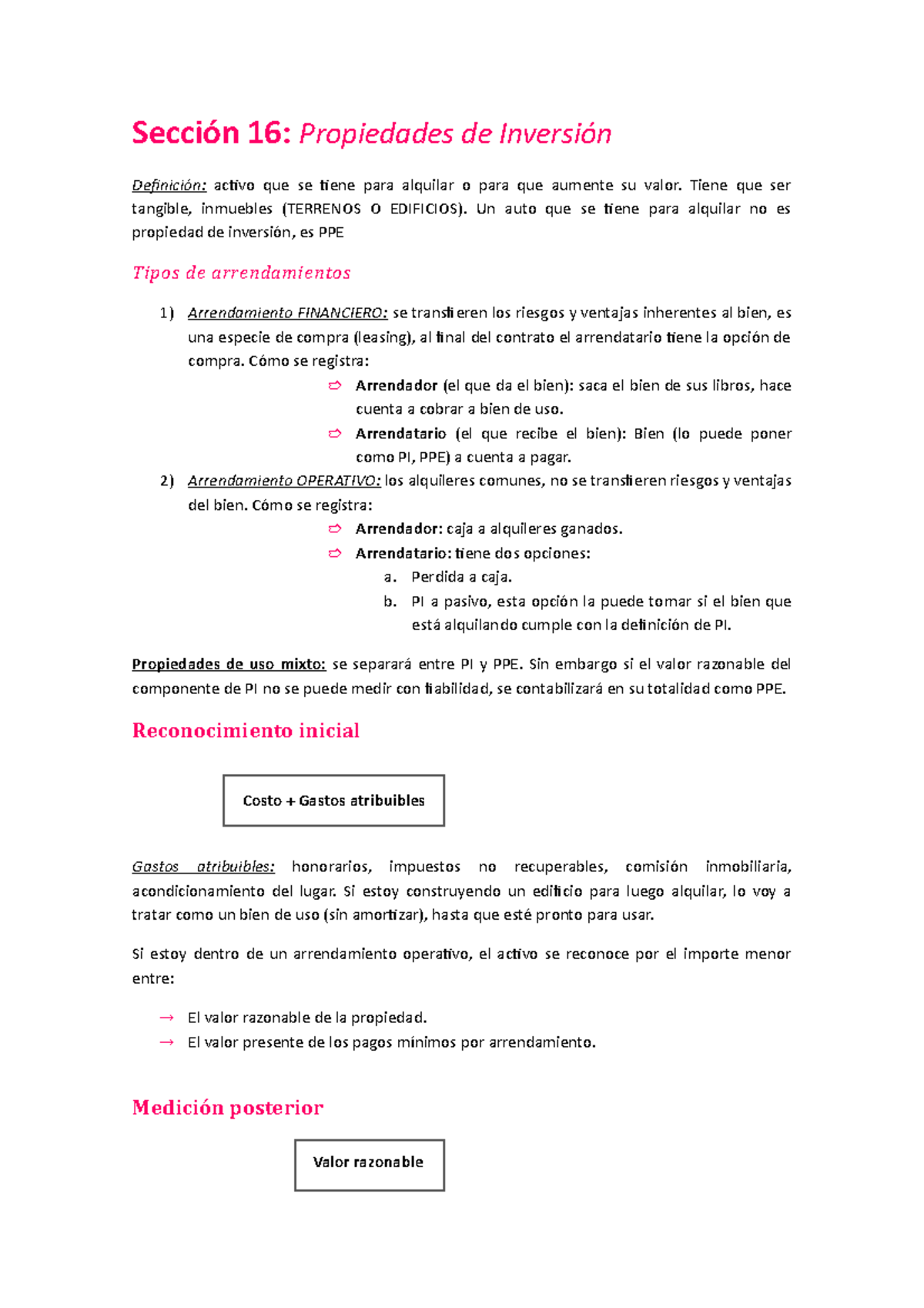 Sección 16 - Prop. de Inversión teoria contable - Sección 16 ...