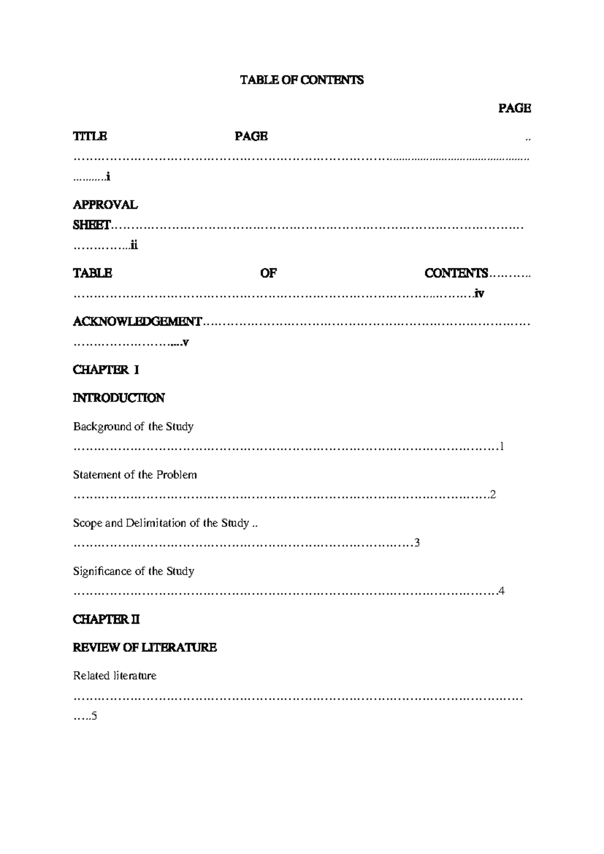 Behavioral approach on handling modular learning new - TABLE OF ...