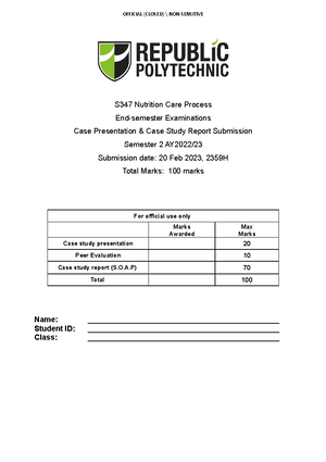C367 P02 - NOTES - P02: Everything, EVERYTHING C367 Healthcare ...