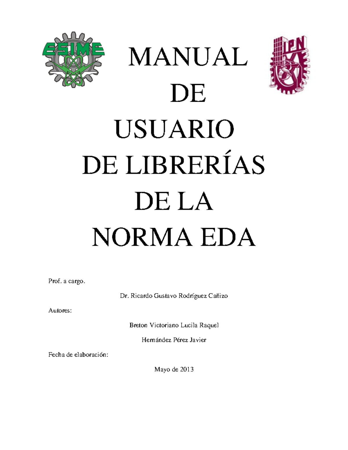 Manual Lib EDA - apuntes - MANUAL DE USUARIO DE LIBRERÍAS DE LA NORMA ...
