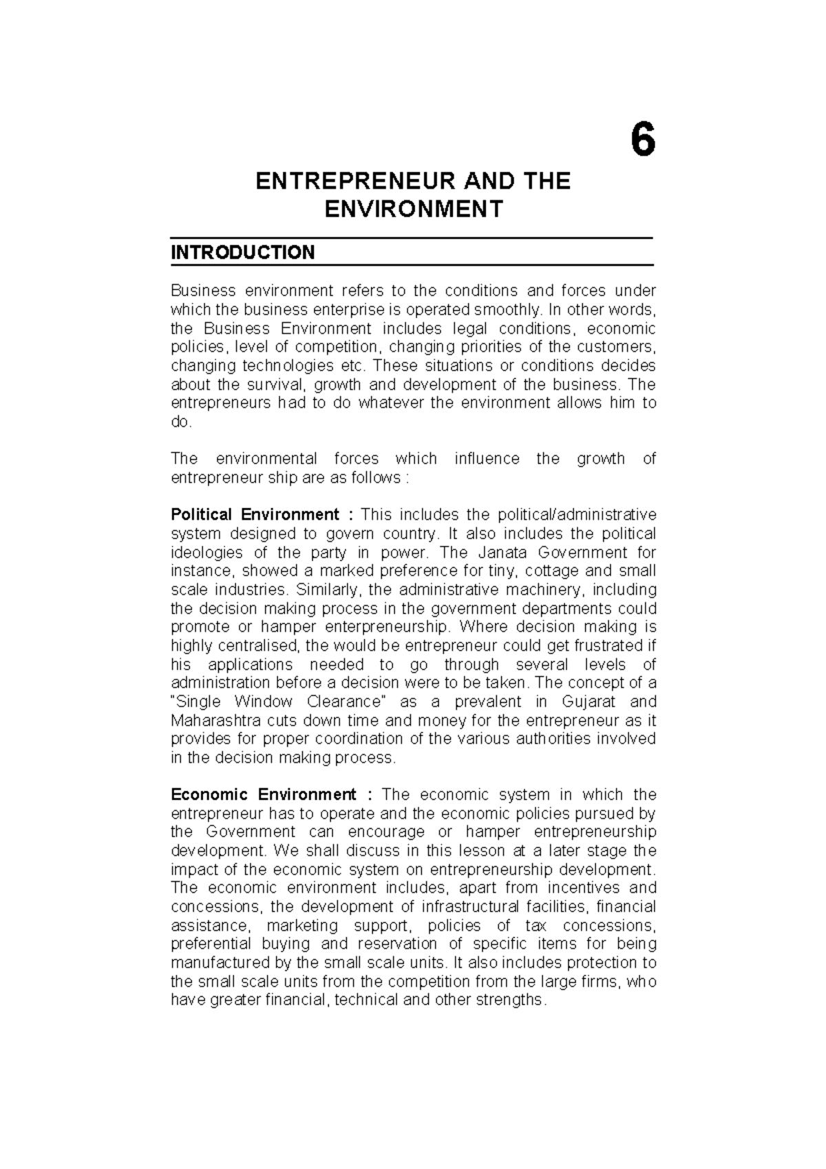 Entrepreneurship-Management chapter 6 - ENTREPRENEUR AND THE ...