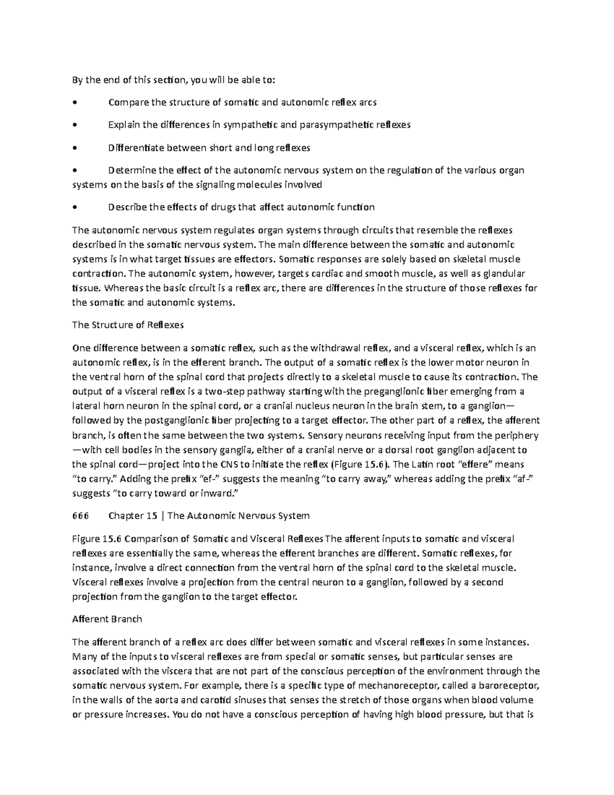 Autonomic Reflexes and Homeostasis - By the end of this section, you ...