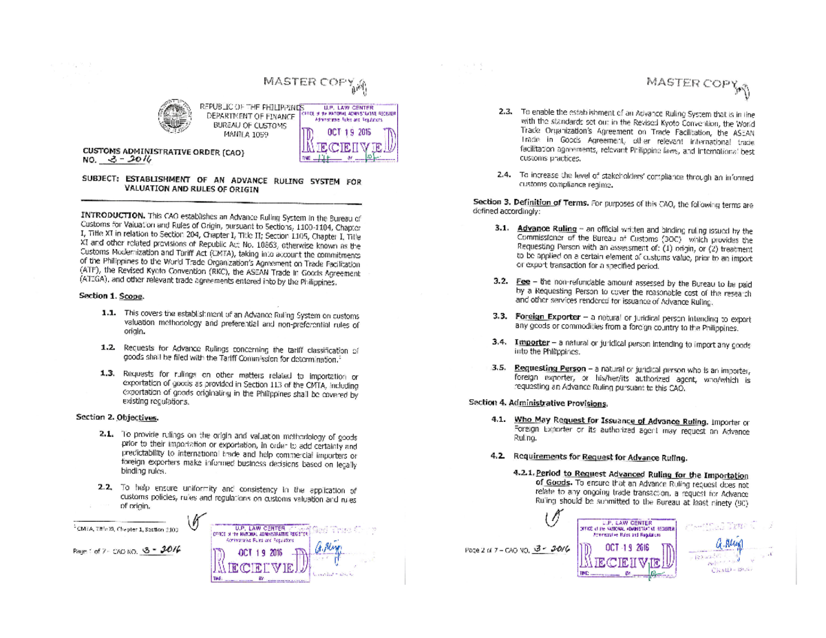 Cao-03-2016-Establishment-of-an-Advance-Ruling-System-for-Valuation-and ...