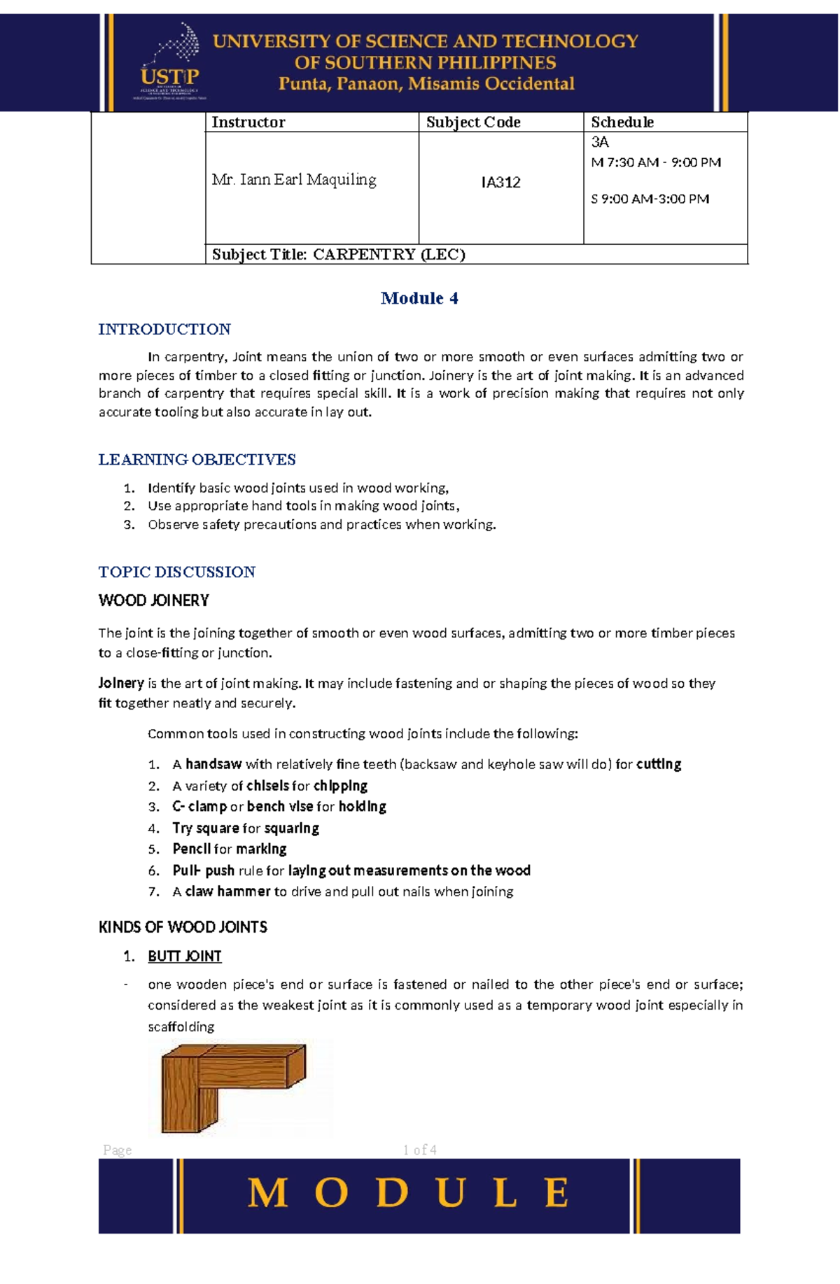 4 - Wood Joinery e15d9ffcf74661 cbc31e49ec9acbcc 38 - Page 1 of 4 ...